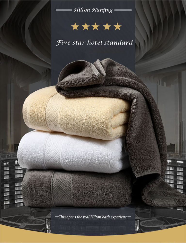 100% Cotton Luxury Hilton Towels Wholesale