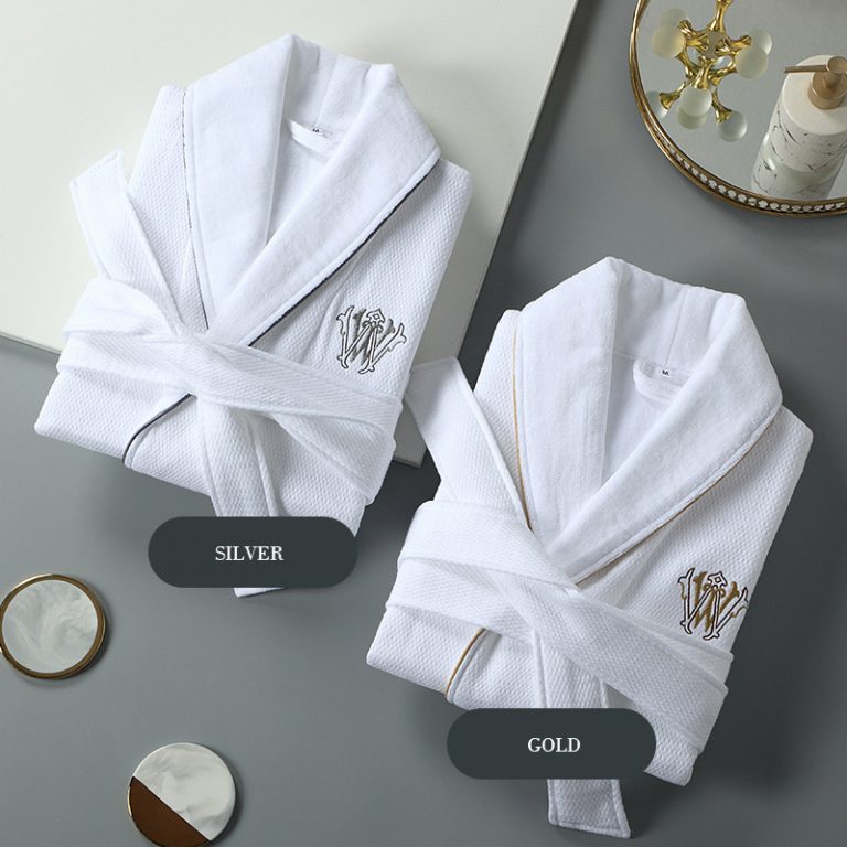 Luxury 100% Cotton Waffle Robes Monogrammed-Winfly